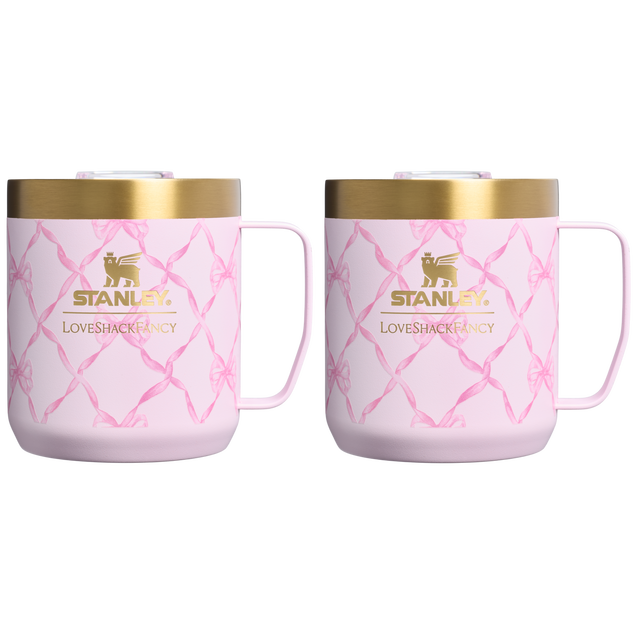 Stanley 1913 x LoveShackFancy Holiday Everyday Camp Mug Set | 12 OZ